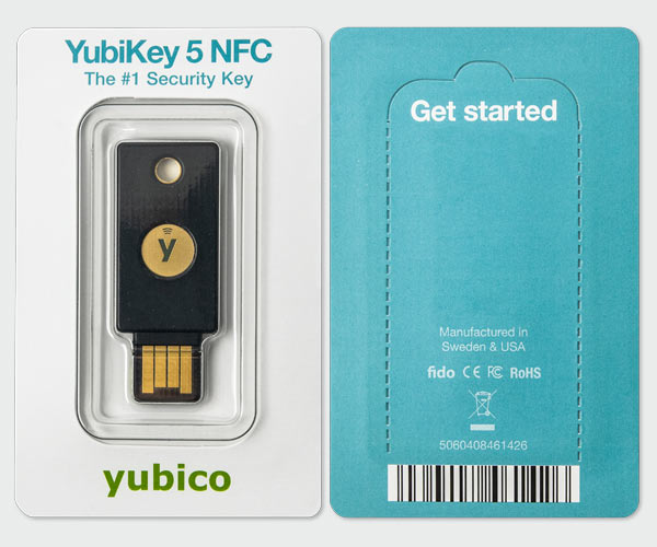 YubiKey 5 NFC | YubiKey-Shop.SK